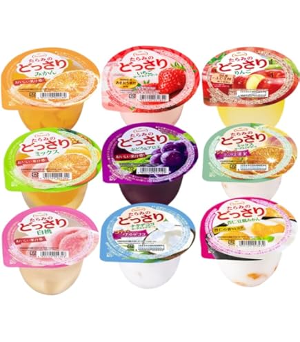 Amazon.co.jp: たらみ たらみのどっさり ミックスゼリー 230g×24(6×4